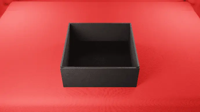 Square Display with lid | Top Tier Caging